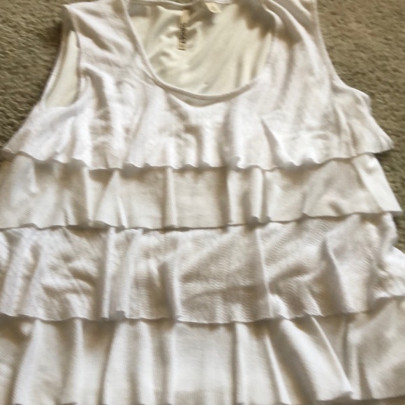 Tops | Layered Ruffled Tank | Poshmark